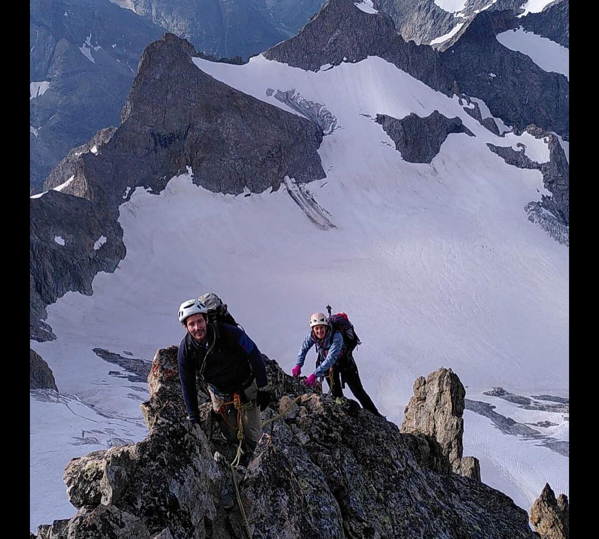 Photo : Thomas Pesquet et sa compagne Anne Mottet sur Instagram, août ...