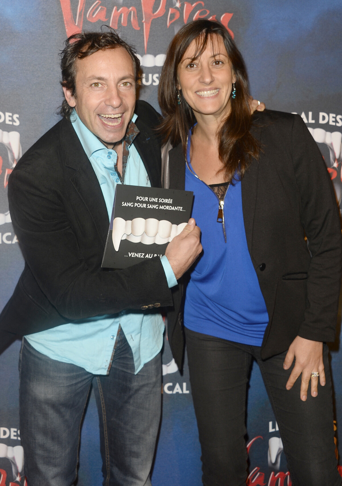 Photo : Philippe Candeloro et sa femme Olivia - Générale de la comédie ...