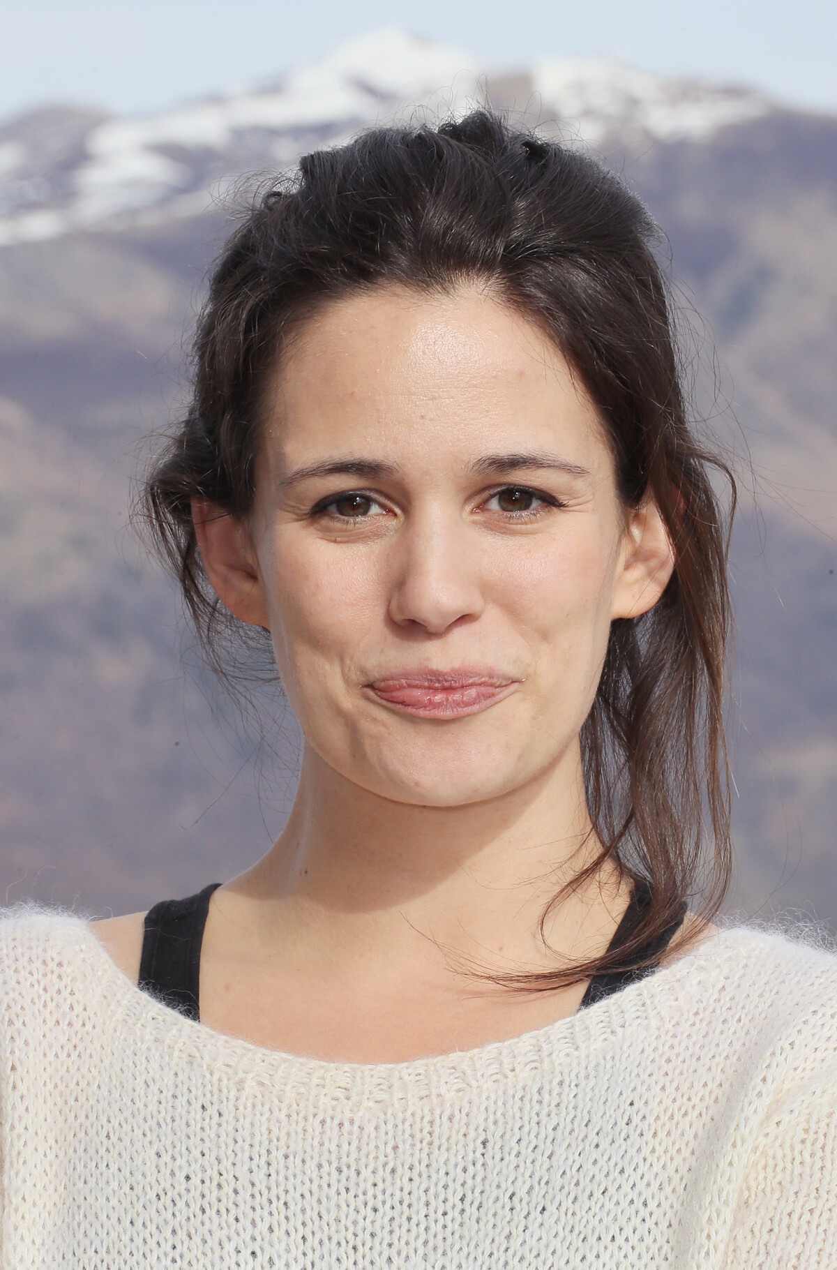Photo : Lucie Lucas lors du 22ème Festival des créations télévisuelles ...