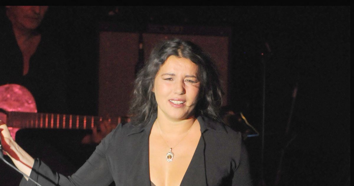 Nathalie Cardone au théâtre de l'Ahambra à Paris. - Purepeople