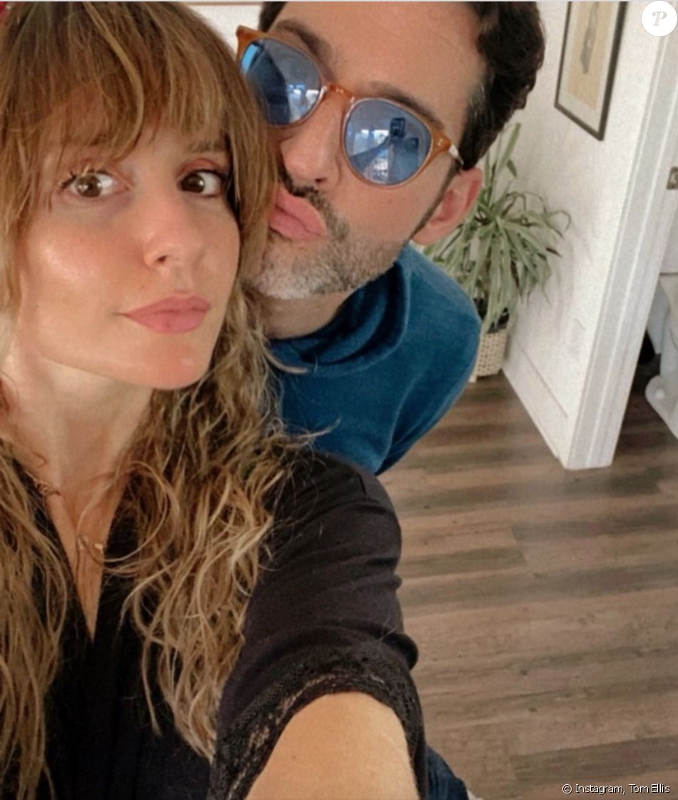 Tom Ellis et sa femme Meaghan Oppenheimer sur Instagram. Le 20 mars ...