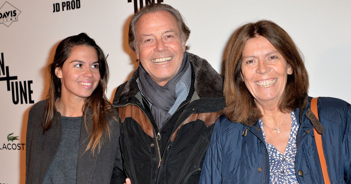 Michel Leeb avec sa femme Béatrice et sa fille Elsa - Avant première du ...