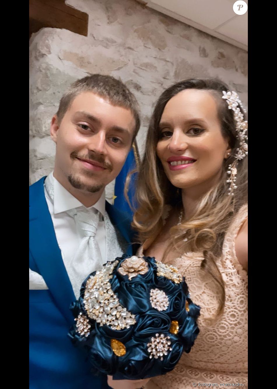 Audrey (Secret Story 2012) s'est mariée à son compagnon André ...