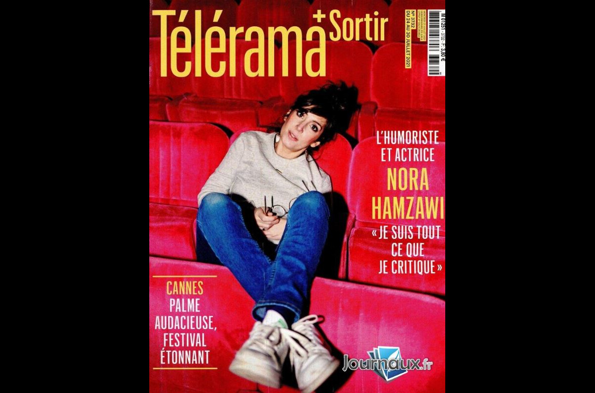 Photo : Couverture du magazine "Télérama" du 22 juillet 2021 - Purepeople