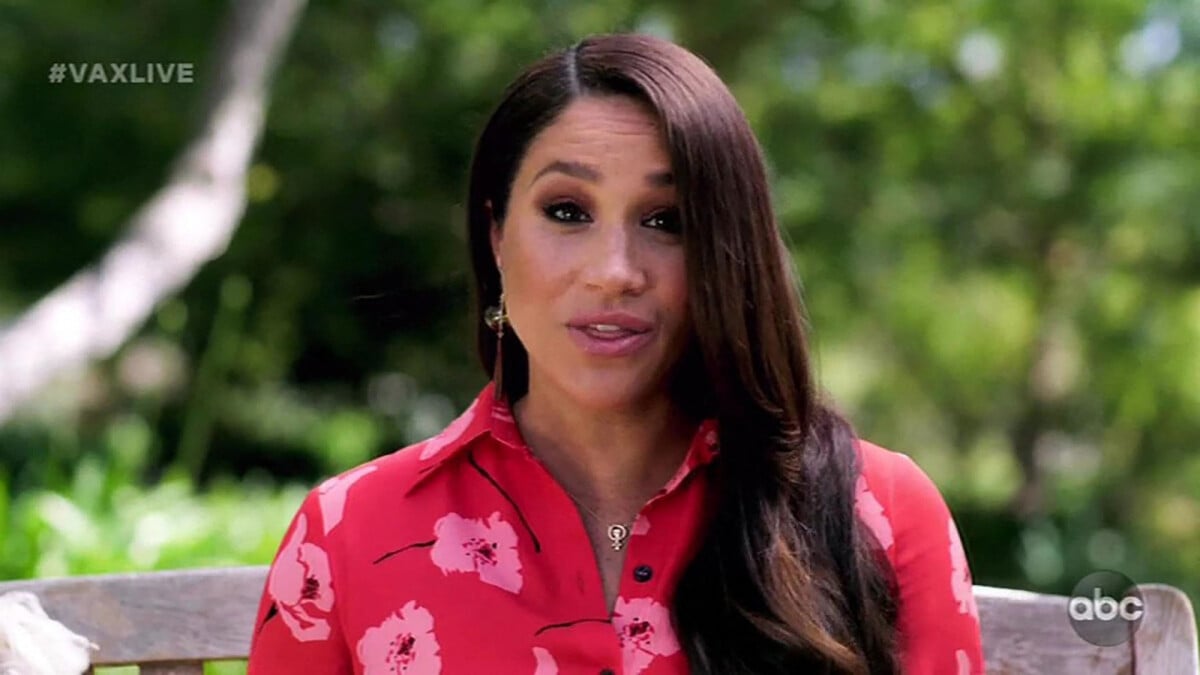 Photo : Meghan Markle dans une vidéo pré-enregistrée pour le concert ...