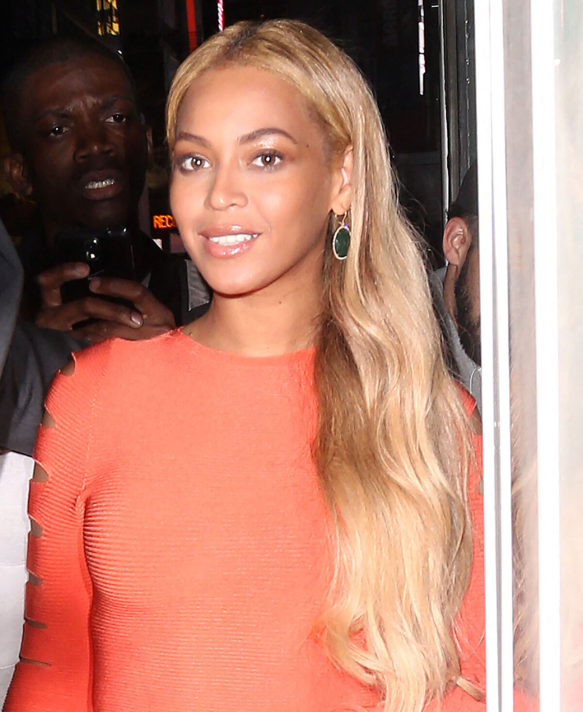 Photo : Beyonce Knowles à la sortie d'un studio d'enregistrement à New ...