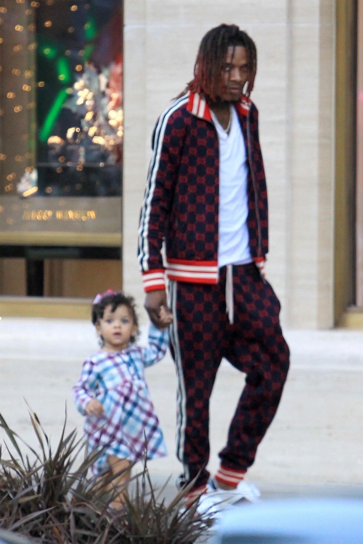 Photo : Exclusif - Fetty Wap se promène avec sa fille Khari à Beverly ...