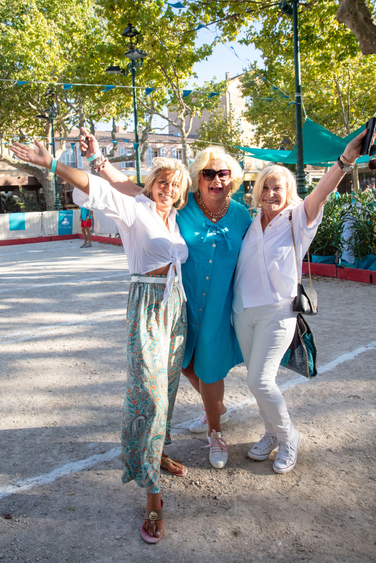Photo : Caroline Margeridon, Zize Dupanier, Michèle Torr - Tournoi de ...