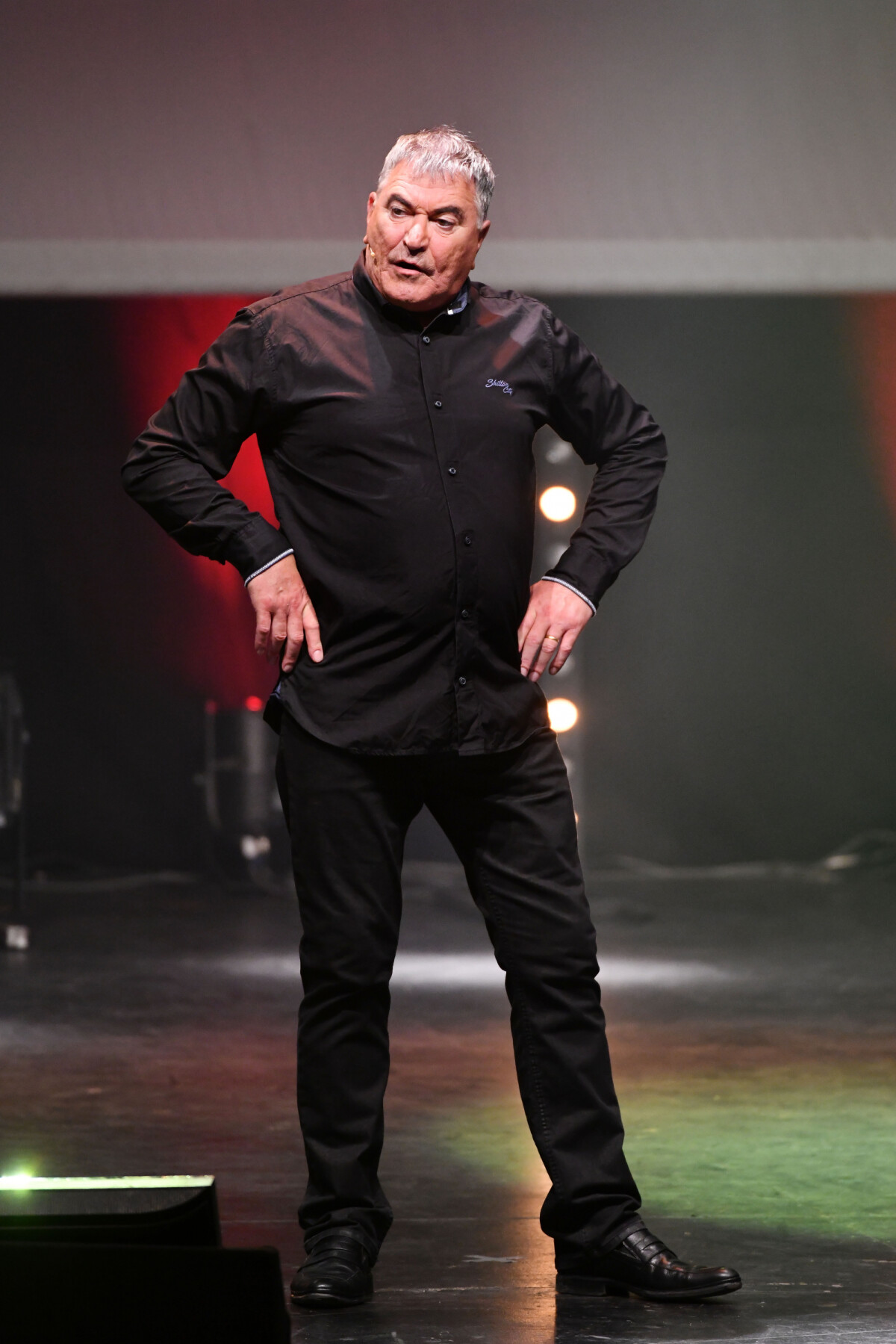 Photo : Jean Marie Bigard, l'humoriste français, au Festival des Plages ...