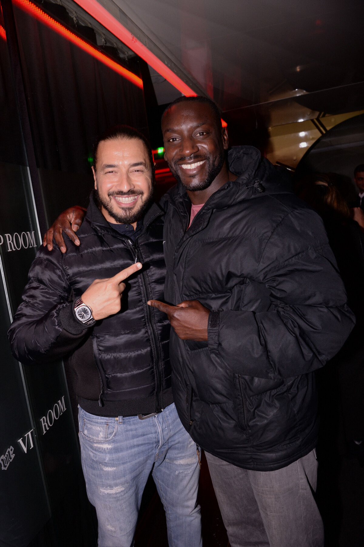 Photo : Moundir Zoughari et Ladji Doucouré - After-party de la finale ...