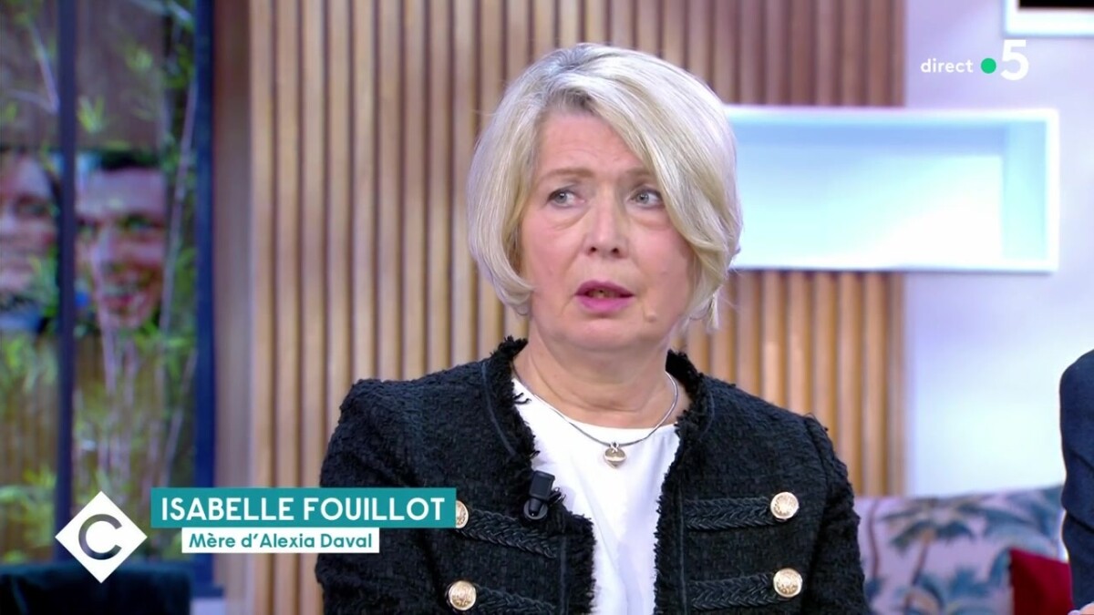 Photo : Isabelle Fouillot, la mère d'Alexia Daval, dans "C à Vous ...