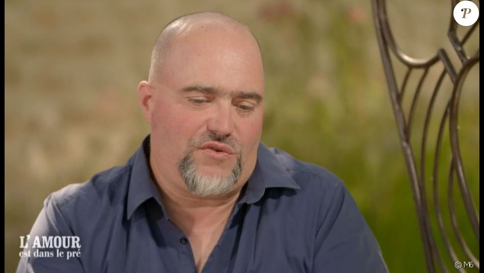 Franck lors de l'épisode de L'amour est dans le pré 2021 du 1er ...