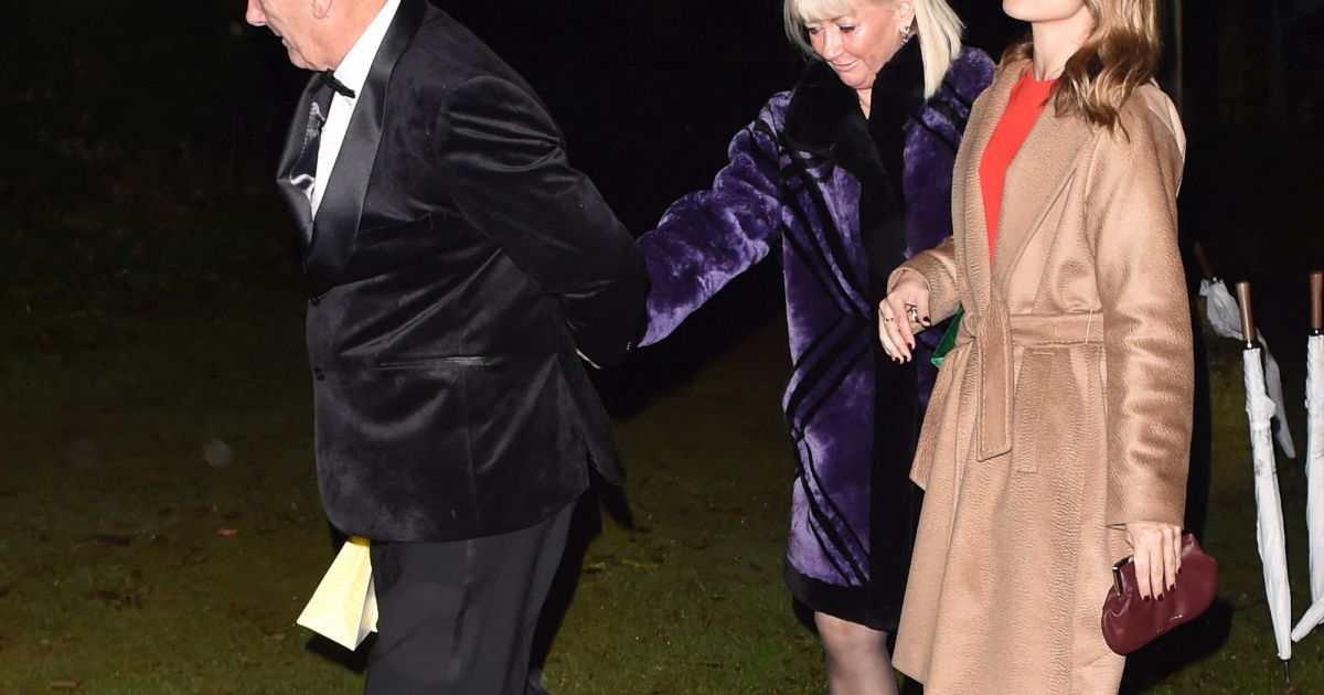 Ted Beckham, le père de David Beckham, et sa compagne Hilary Meredith à ...