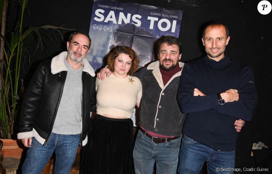Exclusif - Bruno Solo, Sophie Guillemin et son mari Thierry Godard et ...