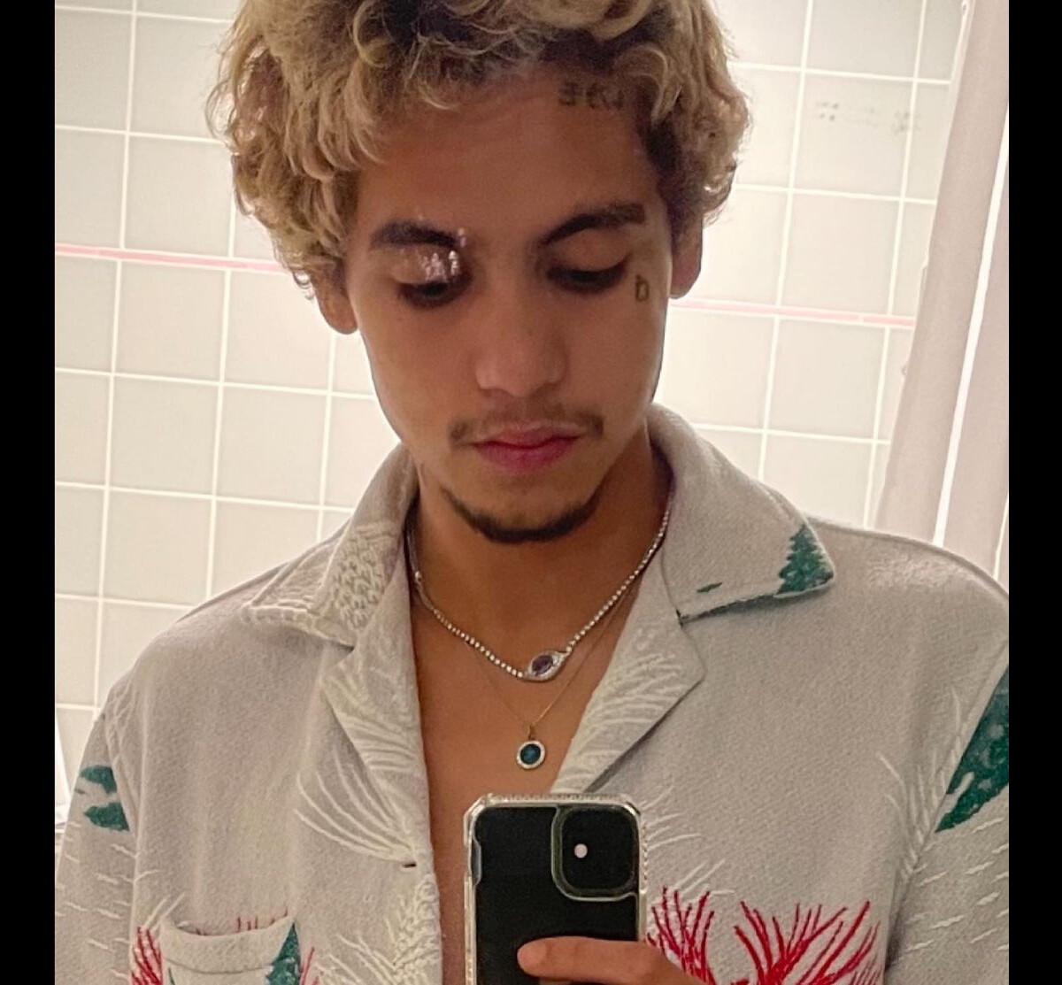 Photo : Dominic Fike, Instagram. - Purepeople