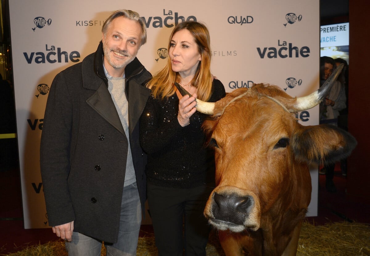 Photo : Mathieu Petit et sa compagne Mathilde Seigner - Avant-première ...