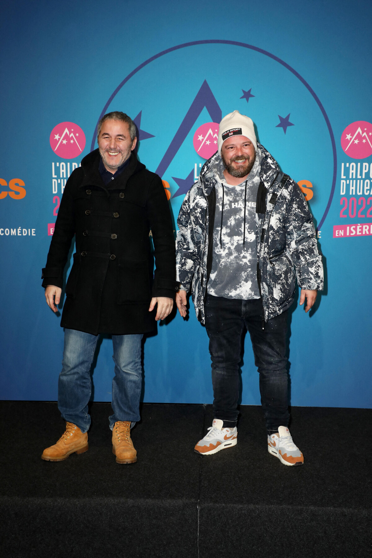 Photo : Ahmed Hamidi et Alban Ivanov - Photocall de la 25ème édition du ...