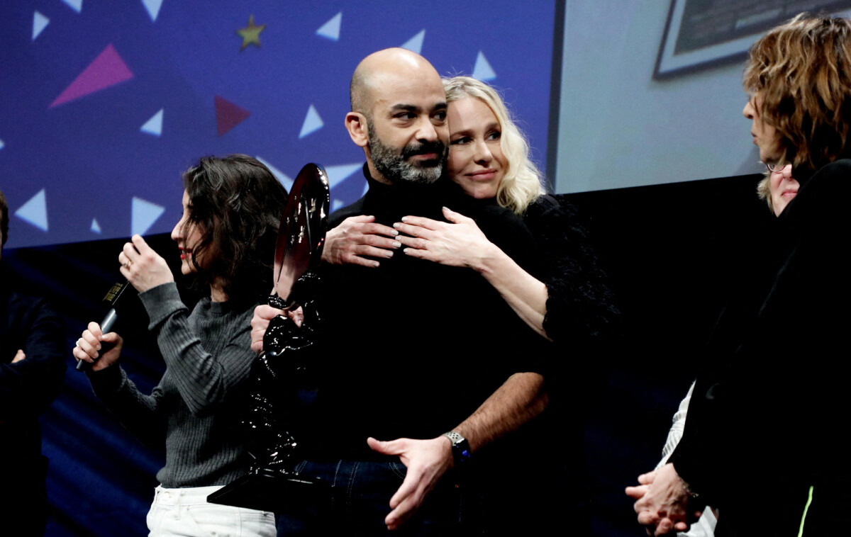 Photo : François Uzan, Prix spécial du jury, Pascale Arbillot lors de ...