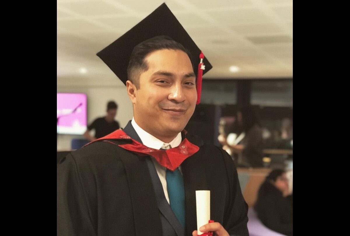 Photo : Kym Wiratunga, le fils de Sirima Wiratunga, sur Instagram. Le ...