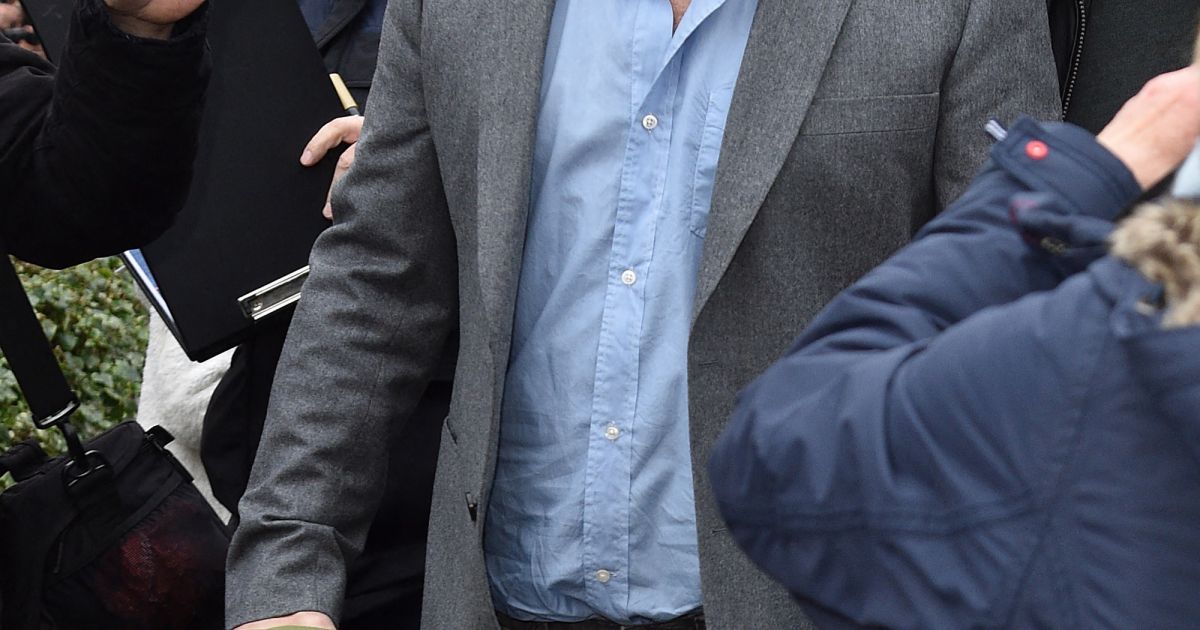 Exclusif - Gilles Lellouche - Arrivée au déjeuner des nommés aux César ... Exclusif - Gilles Lellouche - Arrivée au déjeuner des nommés aux César ...