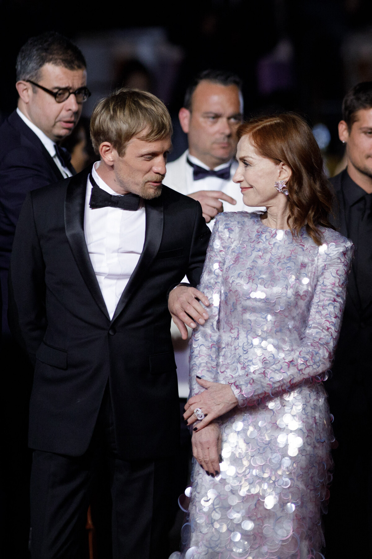 Photo : Jeremie Renier, Isabelle Huppert - Montée des marches du film ...
