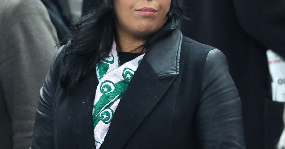 Wahiba Ribery (femme de Franck Ribery) - People asssitent a la victoire ...