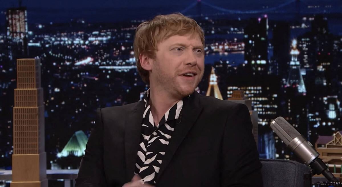 Photo : Rupert Grint sur le plateau de l'émission "The Tonight Show ...