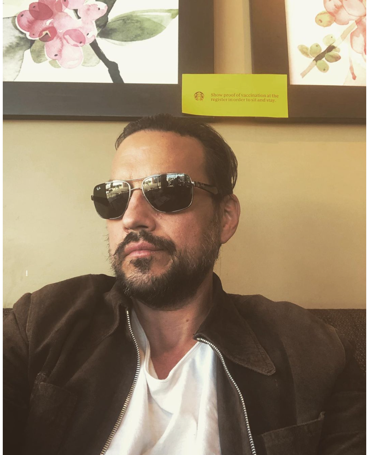 Photo : Tyler Christopher en janvier 2022. - Purepeople