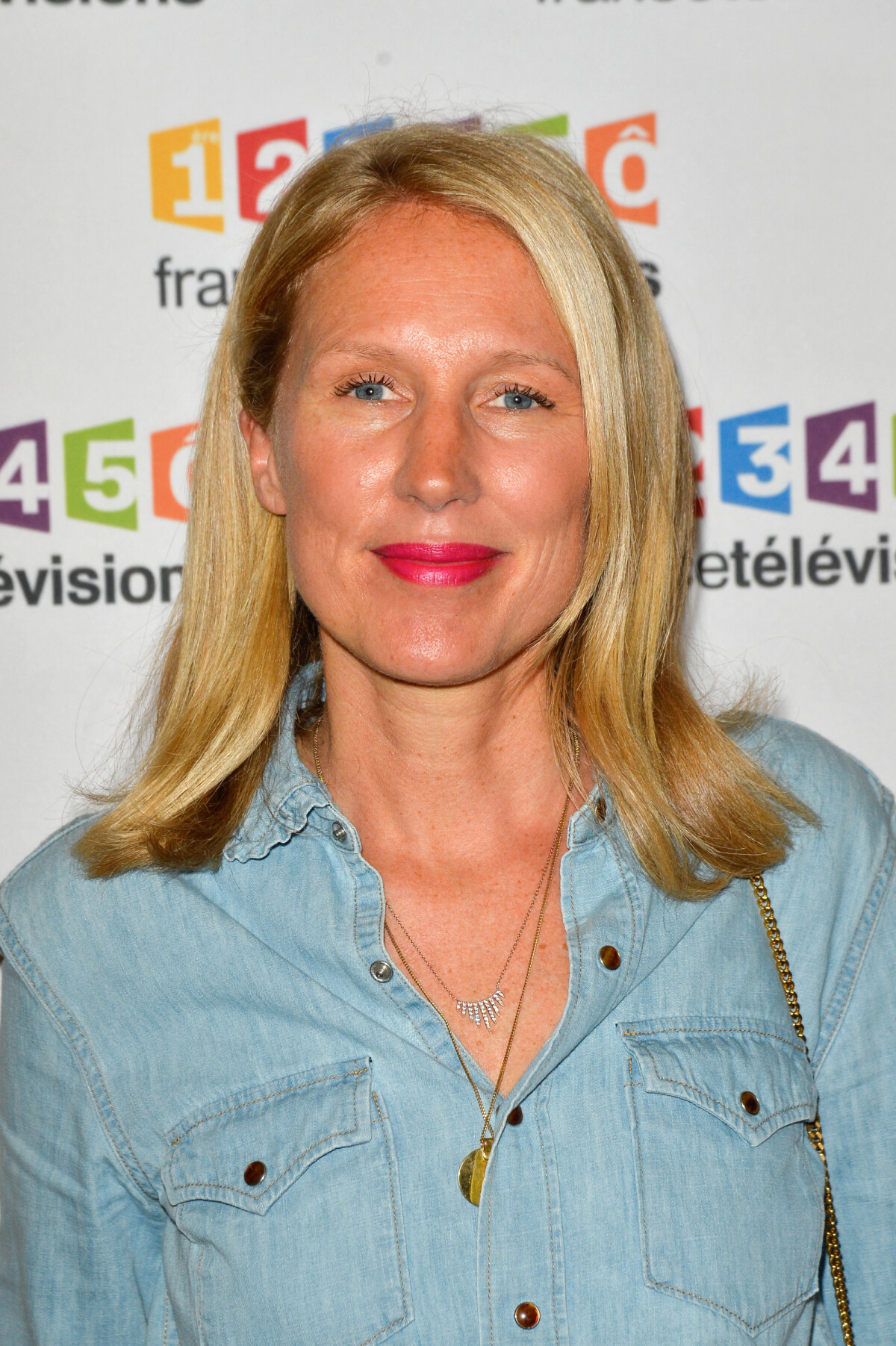 Photo : Agathe Lecaron lors du photocall de la présentation de la ...