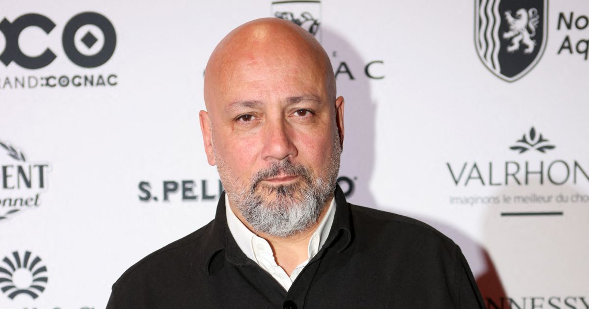 Le Chef Frédéric Anton au théâtre de Cognac lors de la cérémonie de ...