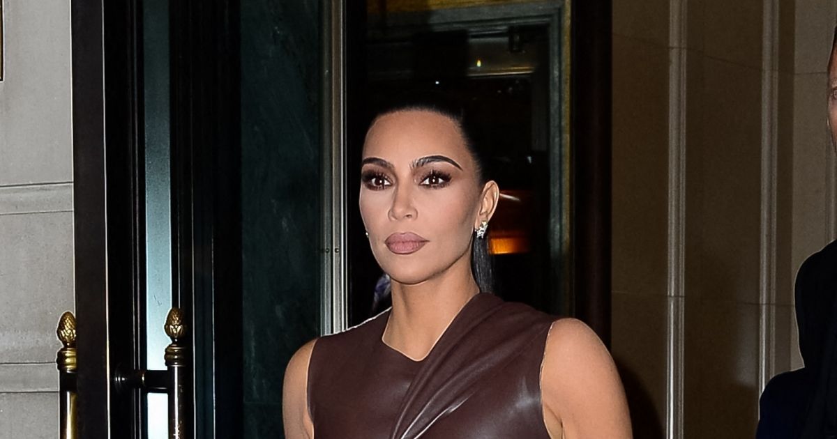 Kim Kardashian à la sortie de l'hôtel Ritz-Carlton à New York, le 1er ...