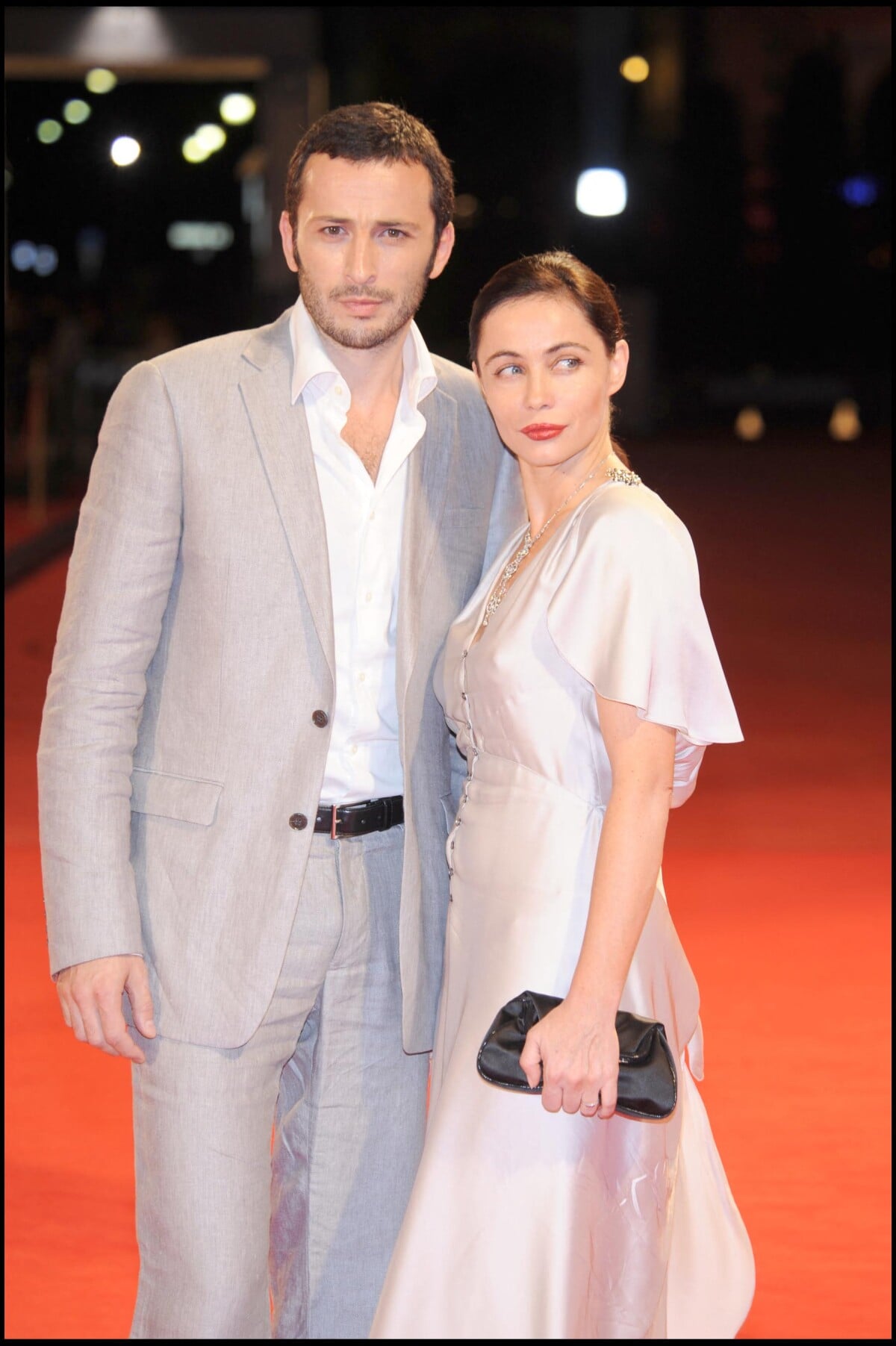 Photo : Michael Cohen et sa femme Emmanuelle Béart - Première du film ...