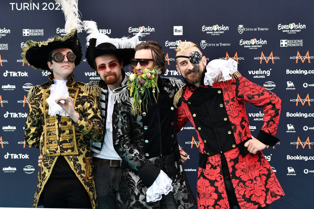 Photo : Georgia: Circus Mircus au photocall de "l'Eurovision 2022" à ...