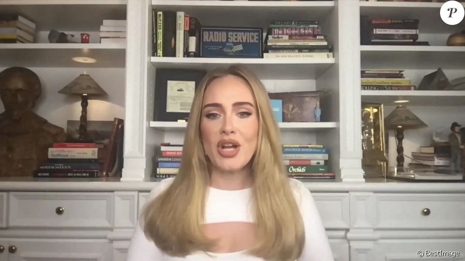 Adele donne une interview en visioconférence à John Mayer pour la ...