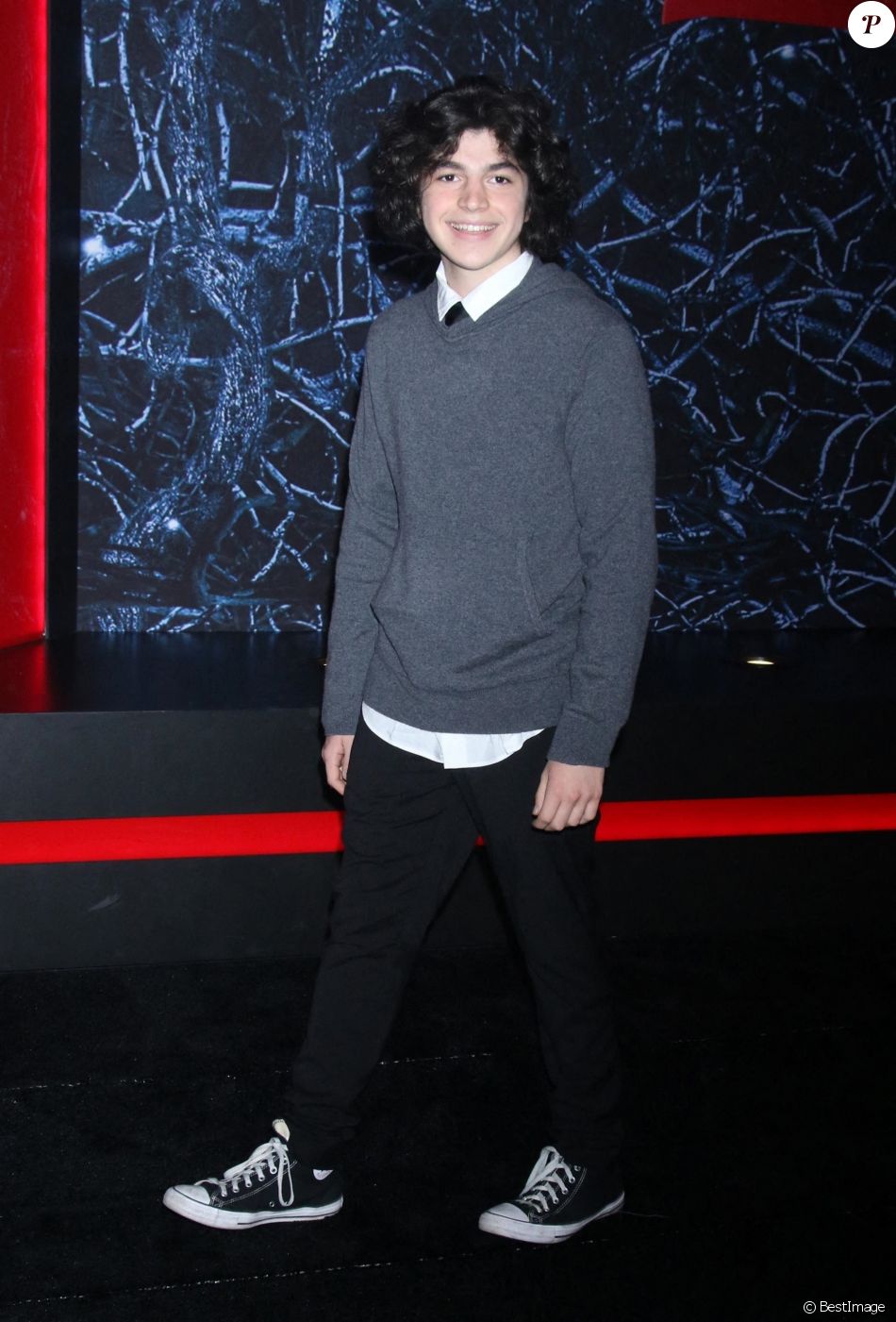 Griffin Santopietro - Photocall de la 4 ème saison de la série Stranger ...
