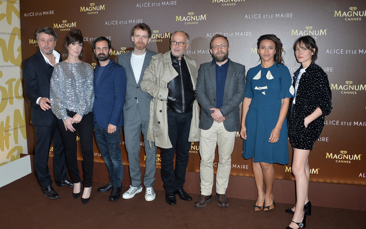 Photo : Nora Hamzawi, Fabrice Luchini, Anaïs Demoustier et l'équipe du ...