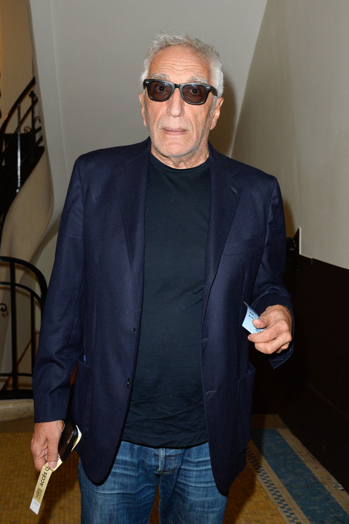 Photo : Gérard Darmon - Inauguration du théâtre de la Tour Eiffel à ...