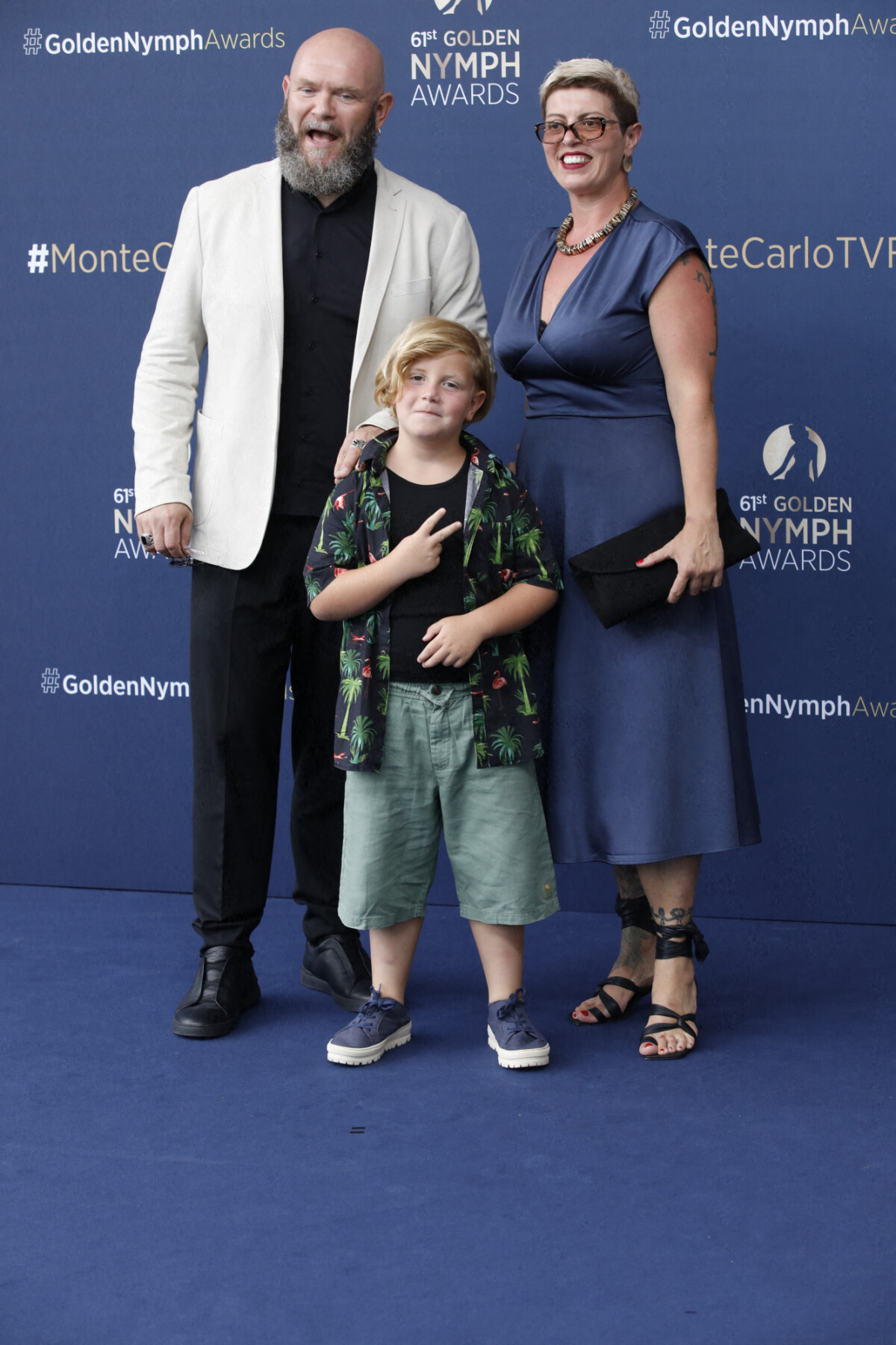 Photo : Darko Peric avec sa femme Roxi et leur fils - Cérémonie de ...