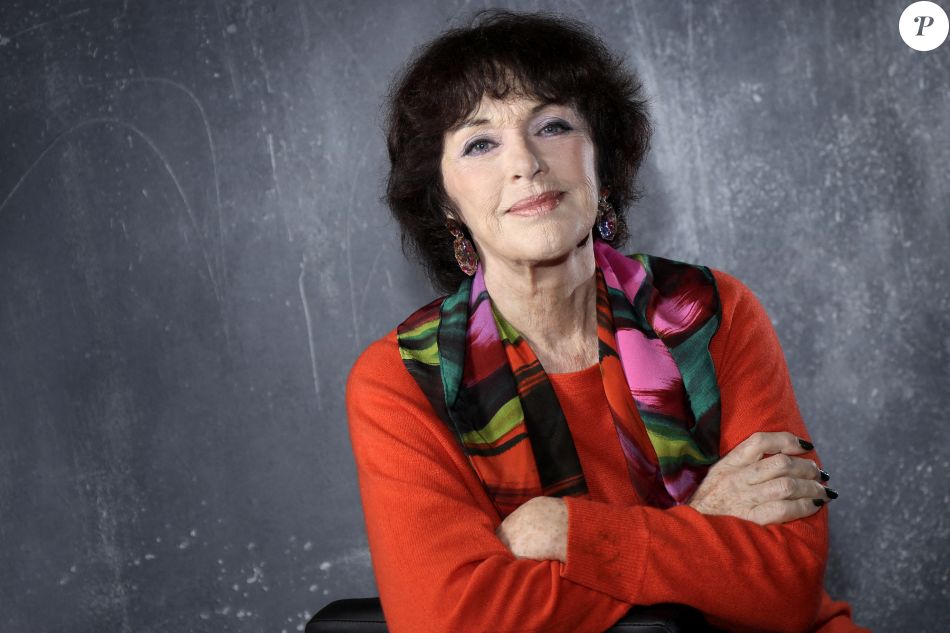 Portrait de Anny Duperey. Le 3 février 2021 © Cédric Perrin / Bestimage ...