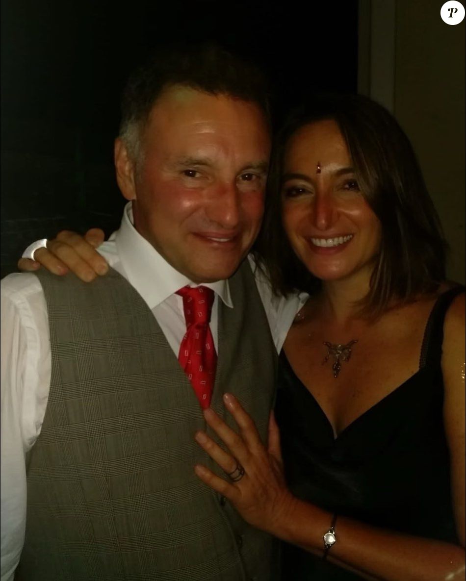 Pierre Sled et sa femme Barbara Ricevuto. Ils sont très amoureux ...