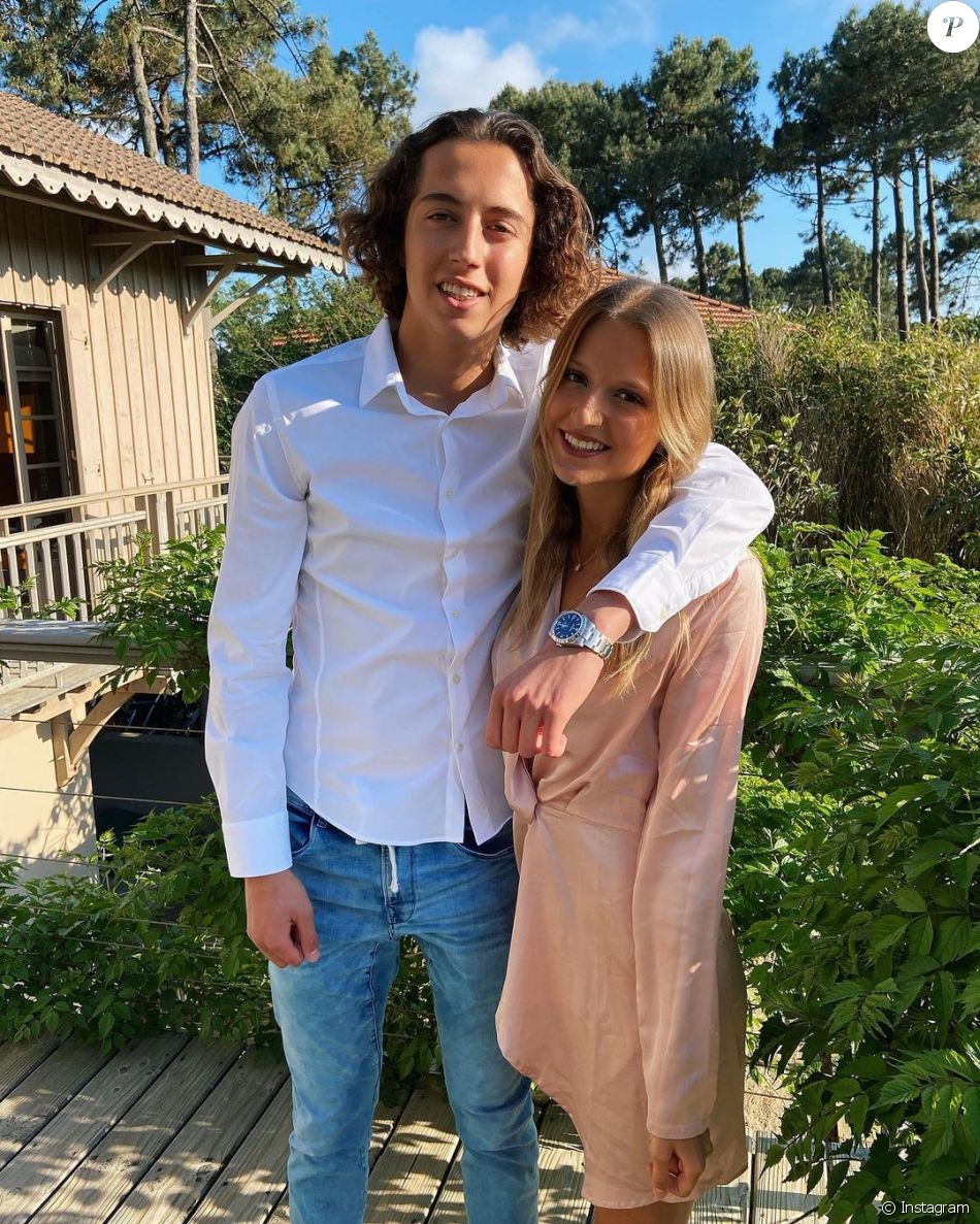 Gabin et Lola Courbet en mai 2021 - Purepeople
