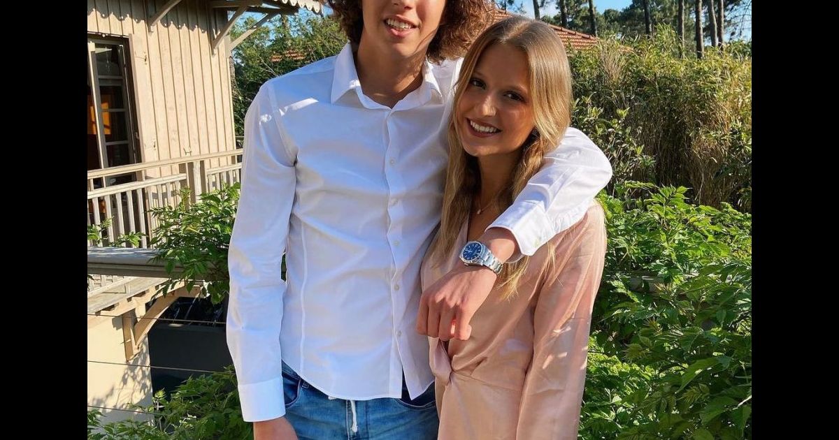 Gabin et Lola Courbet en mai 2021 - Purepeople