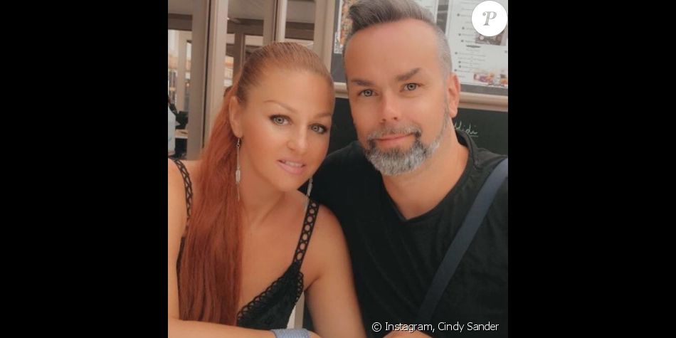 Cindy Sander et son mari Sebastien Braun sur Instagram. Le 8 août 2020 ...