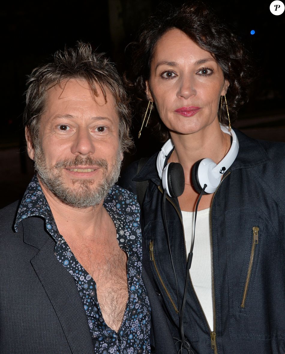 Mathieu Amalric et Jeanne Balibar - Avant-première du film Barbara à la ...