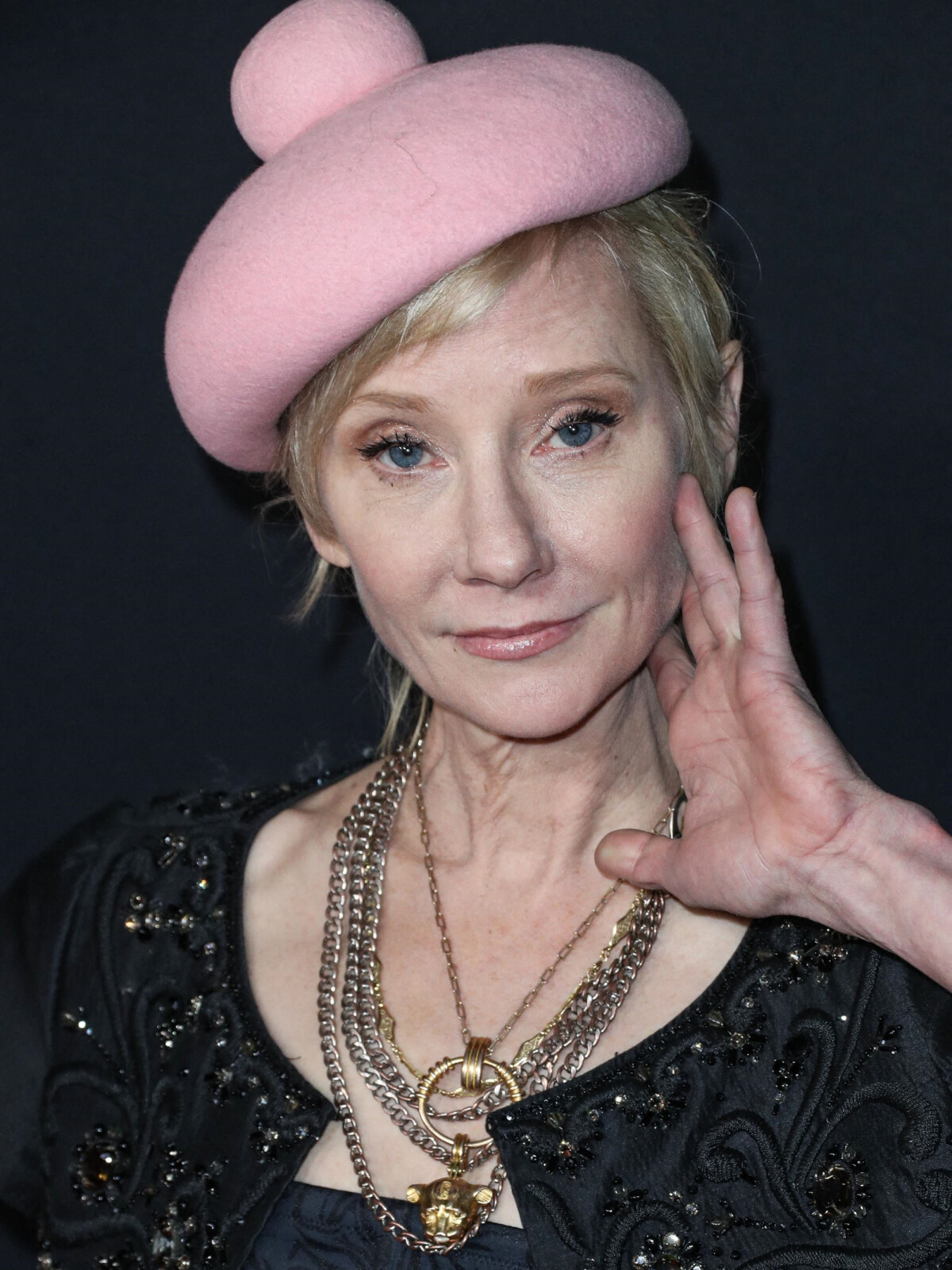 Photo : Anne Heche à la première du film "The Unforgivable" à Paris, le ...