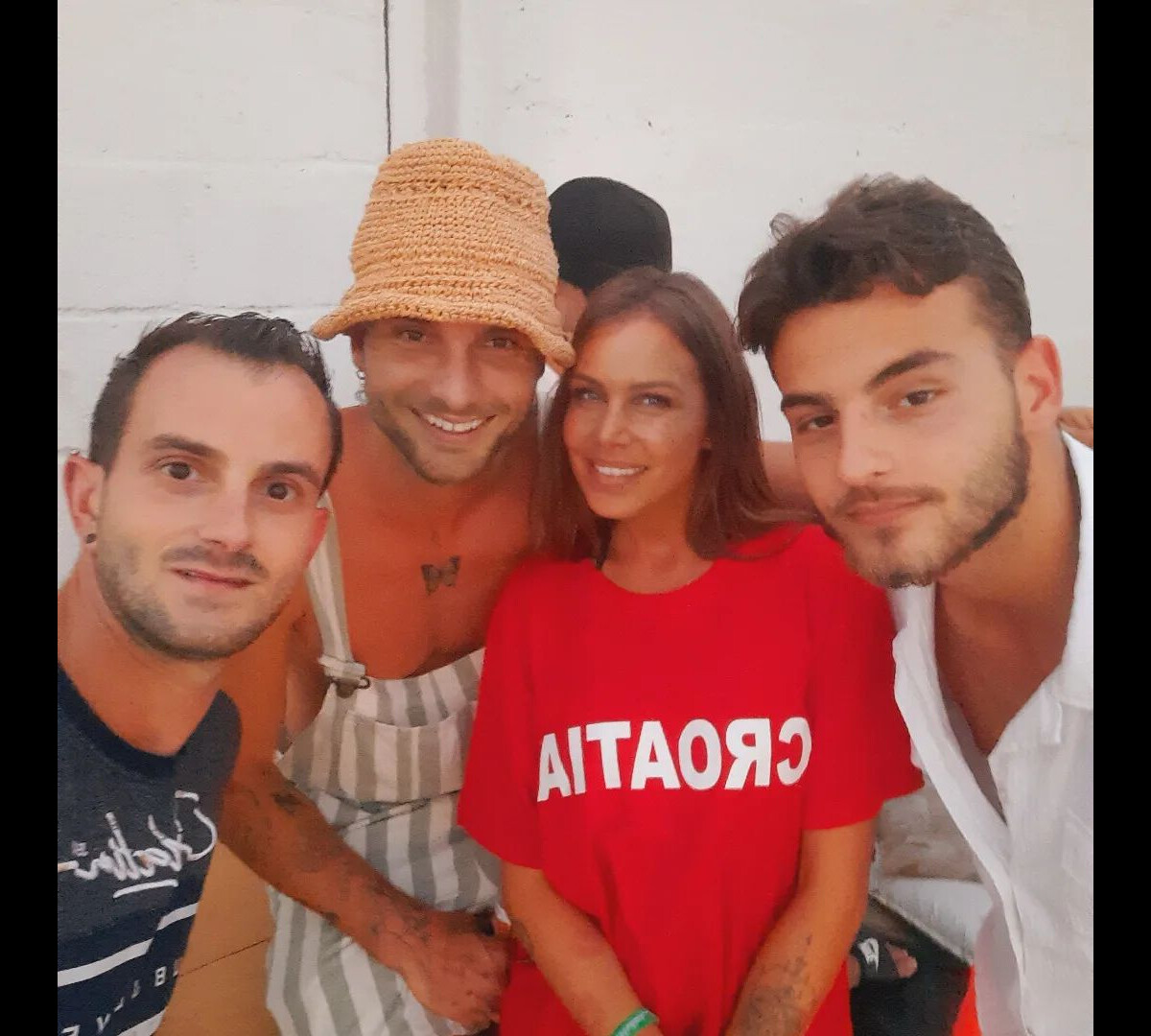 Photo : Adixia, Simon, Bastien et Christopher sur Instagram. - Purepeople