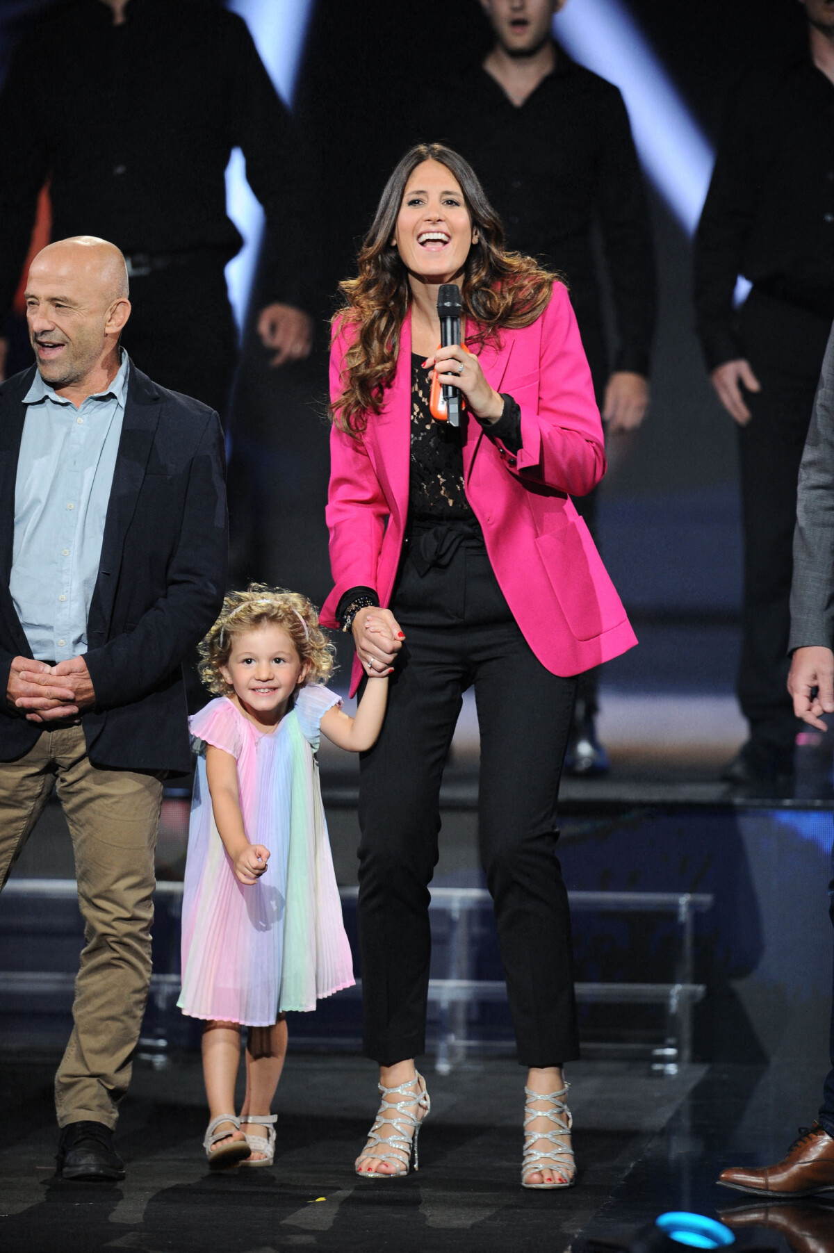 Photo : La femme de David Douillet Vanessa et leur fille Blanche ...