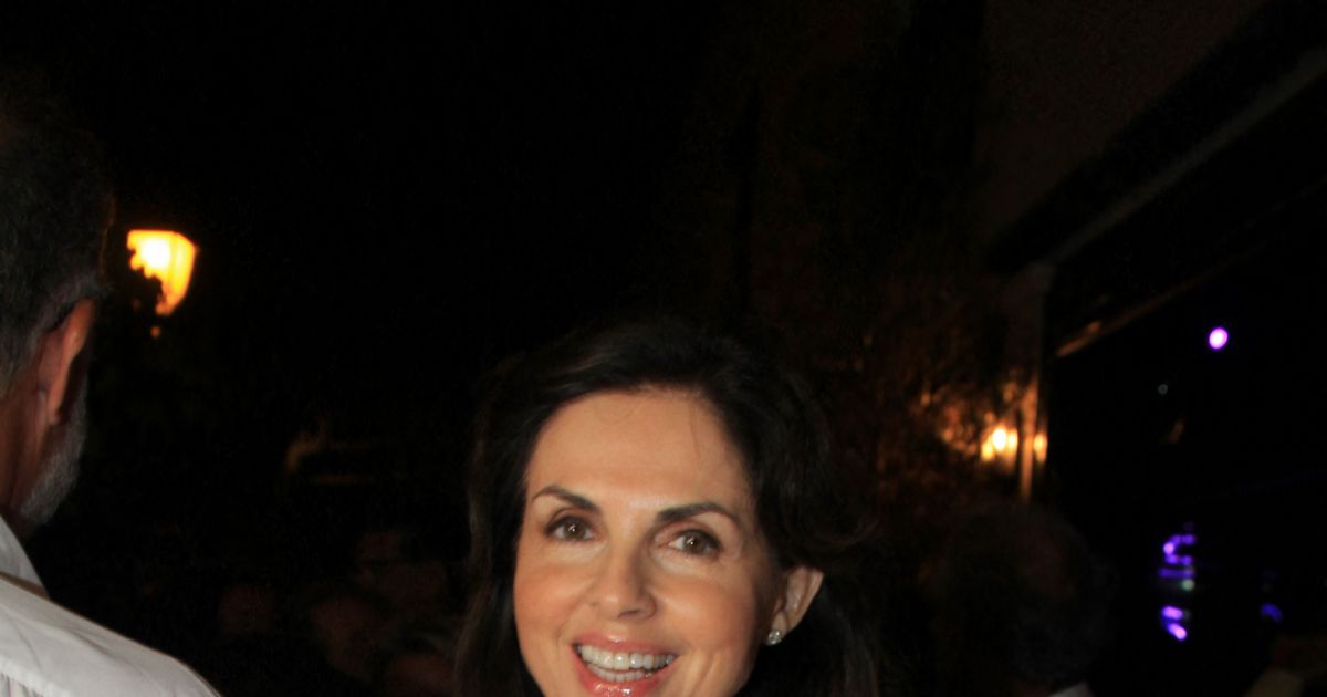 Caroline Barclay en soirée au VIP Room de Saint-Tropez, le 25 juillet ...