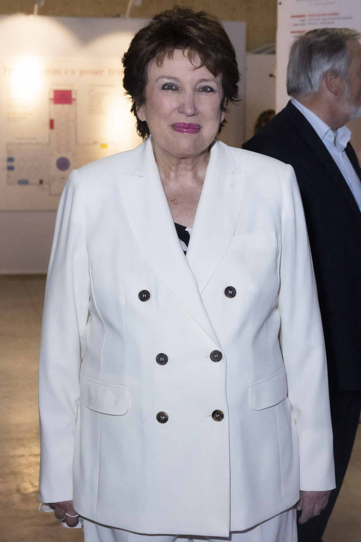Photo : Roselyne Bachelot au Festival du Livre de Paris au Grand Palais ...