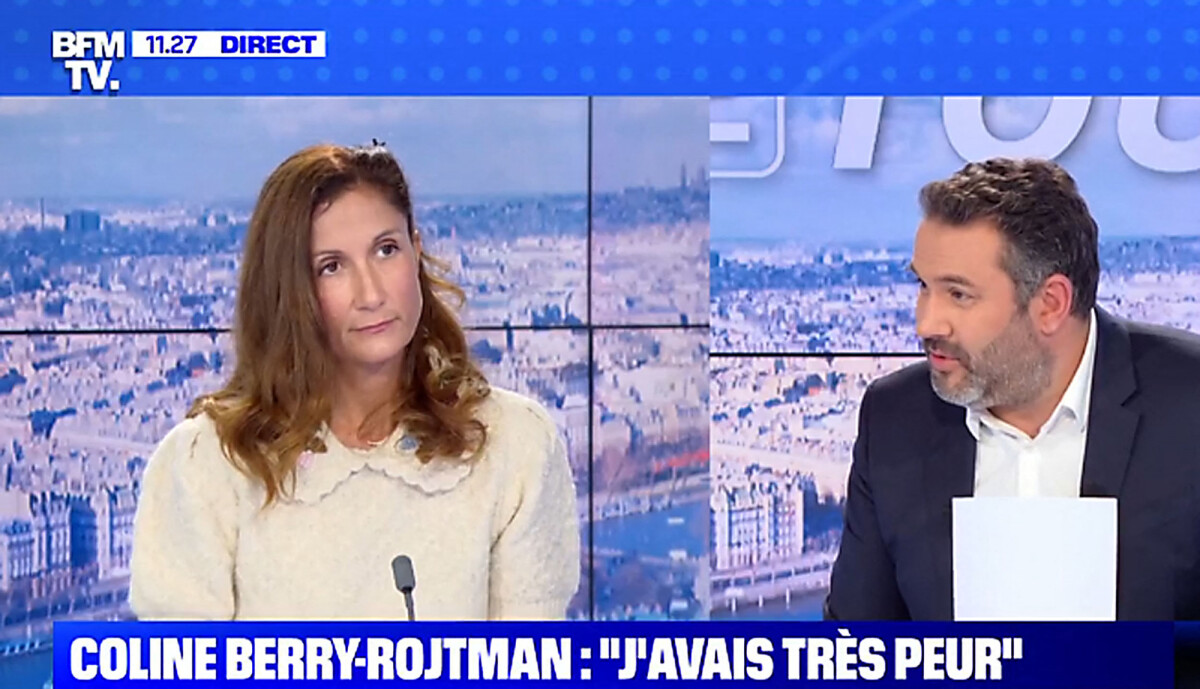 Photo : Coline Berry-Rojtman, fille de Richard Berry invitée de BFMTV ...